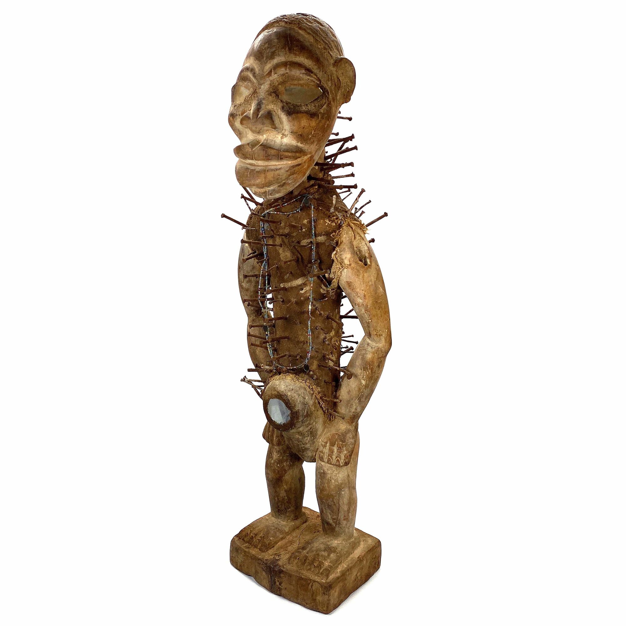 Minkisi-Ritualfigur, DR Kongo Minkisi ritual figure, DR Congo ...